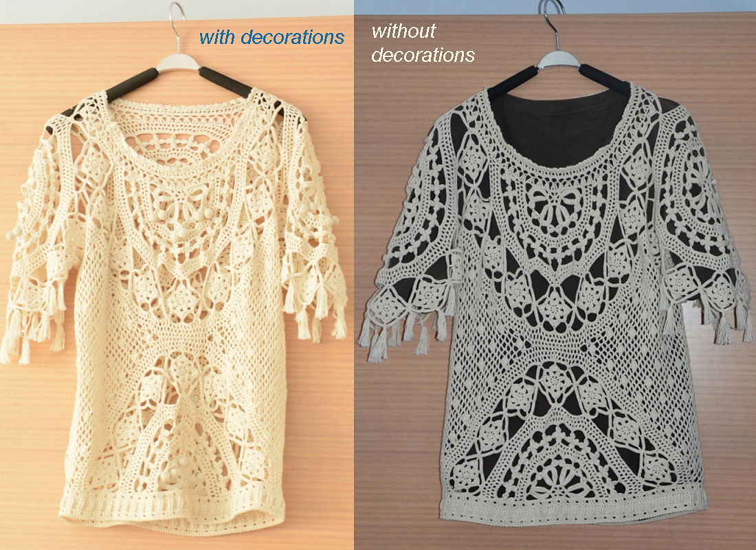 Crochet boho tunic PATTERN – crochet trends